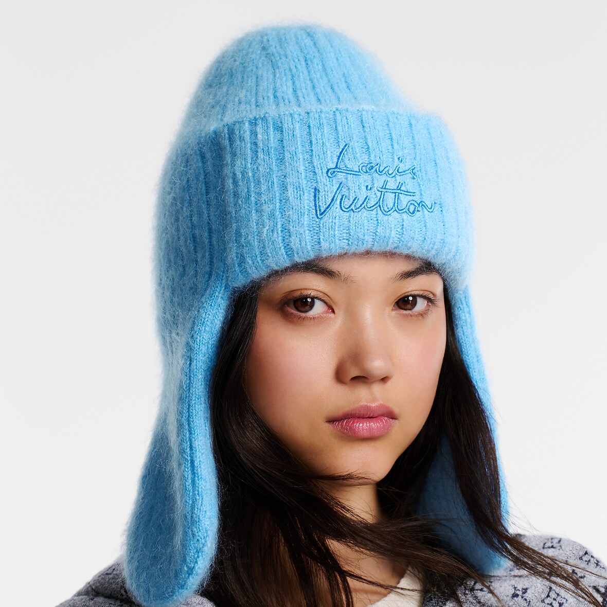 LV Script Beanie S00 - Women - Accessories | LOUIS VUITTON